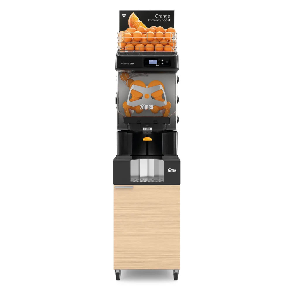 Zumex Versatile Star Orange Juicer Machine with Oak Podium 11967 — 40 ...